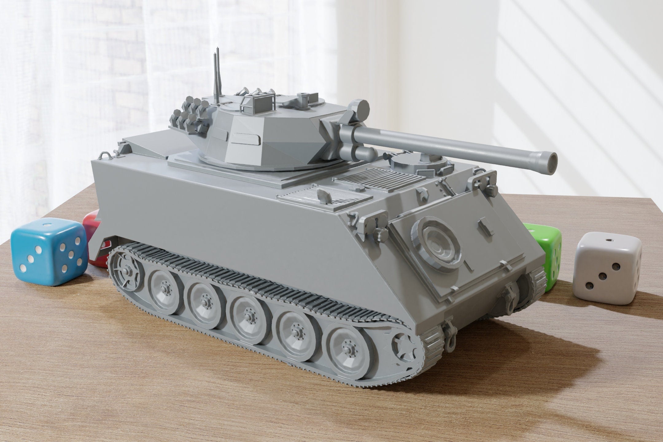 M113 LAV-150 Turret - 3D Printed Combat Vehicle - Modern Wargaming 28m