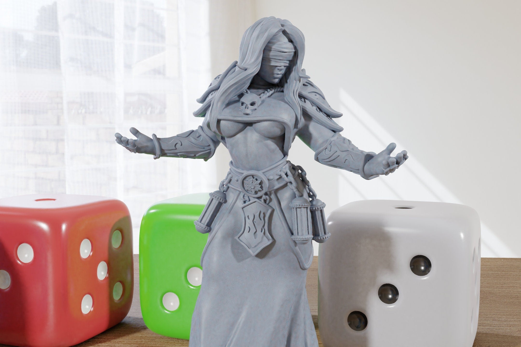 Rim - 3D Printed Minifigure - Proxy Minis for DnD, Baldurs Gate, Table