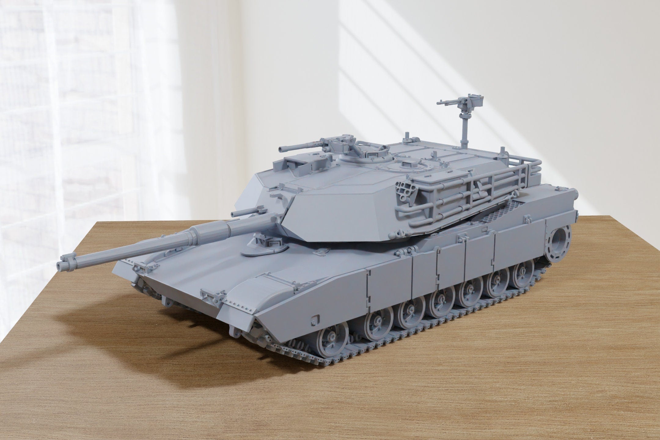 M1 IP Tank Main Battle Tank - 3D Resin Printed 28mm / 20mm / 15mm Mini