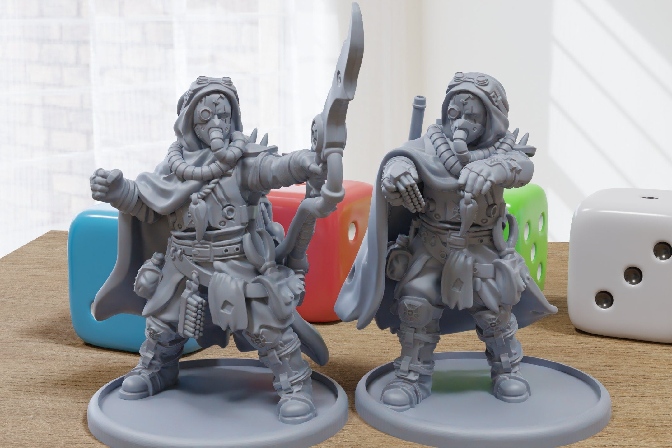 Adjo Erroish Beast Trainer - 3D Printed Proxy Minifigures for Sci-fi M