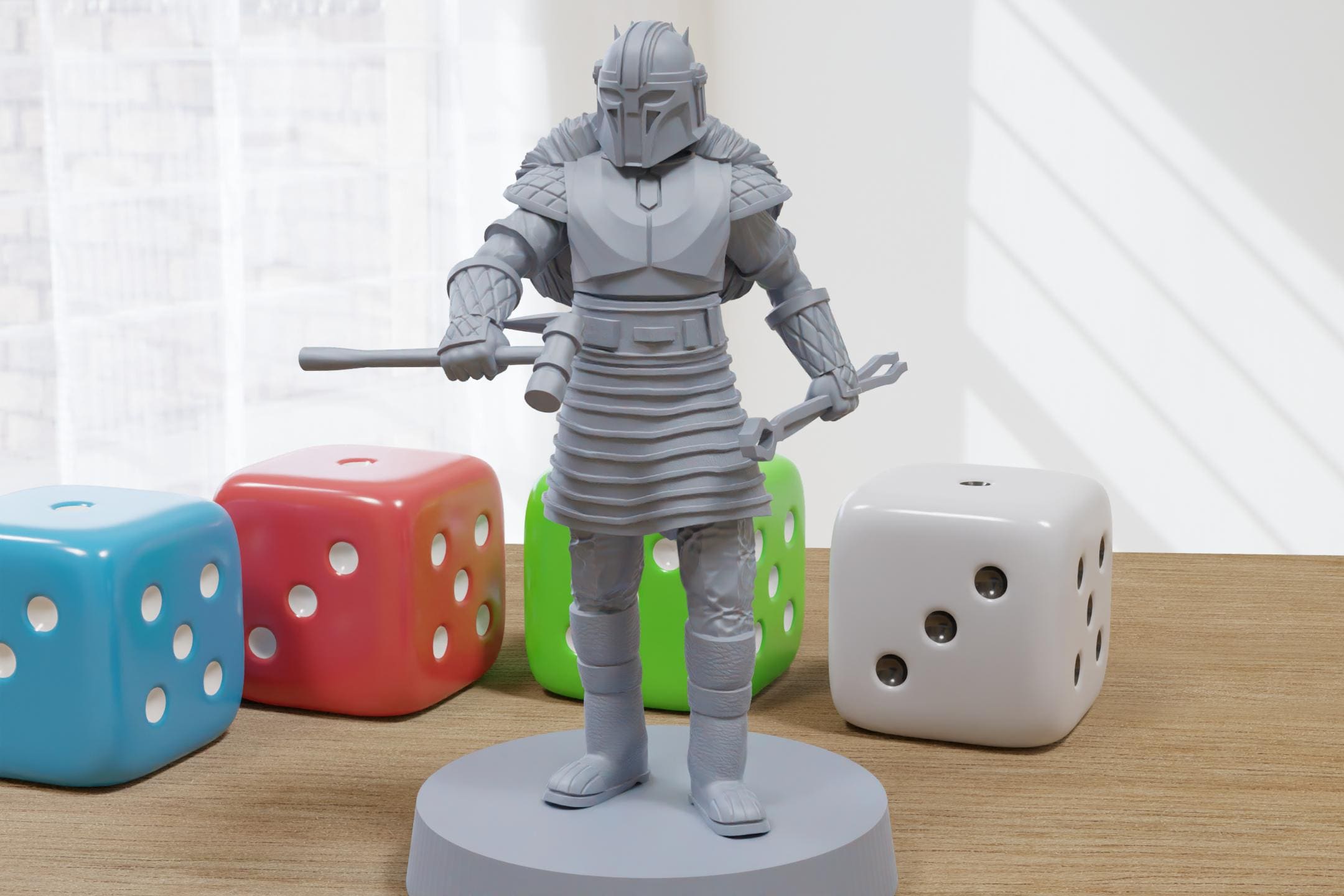 Armorer - 35mm Scale Proxy Minifigure for Sci-Fi Tabletop Wargames lik