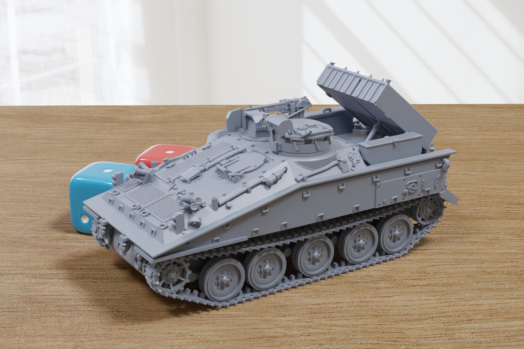 FV102 Striker - British Anti-tank missile carrier - 3D Printed Miniatu