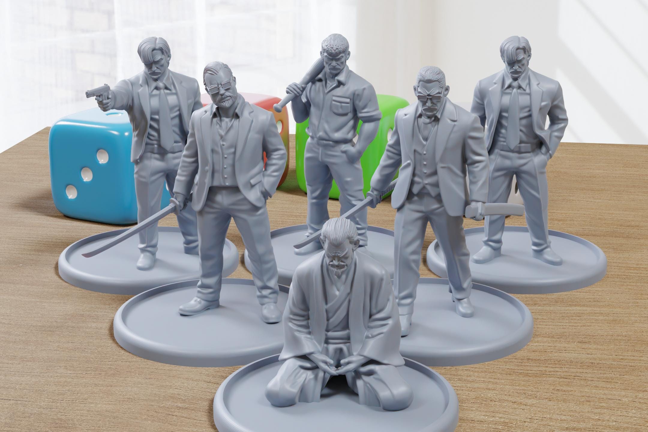 Blades and Honor - 28mm/32mm Scale 3D Printed Miniatures for Miniature