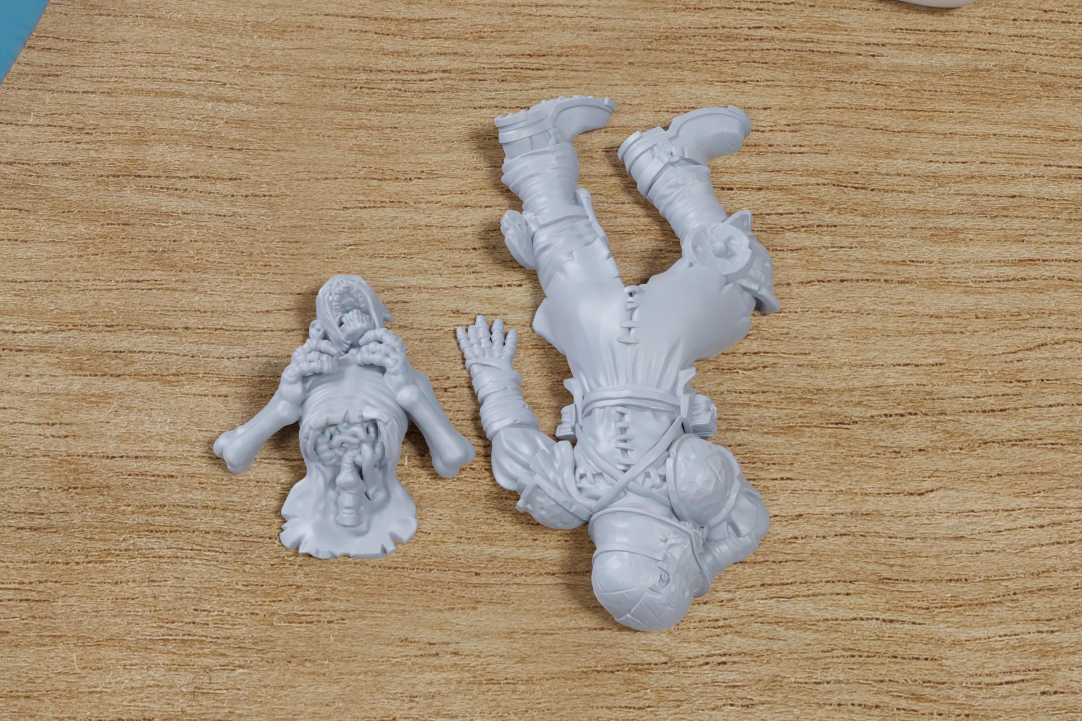 Heretic Corpses - 28mm/32mm Scale 3D Printed Miniatures for Trench War