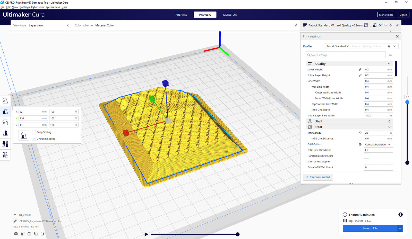 Regelbau 667 German Bunker - Digital Download .STL file for 3D Printin