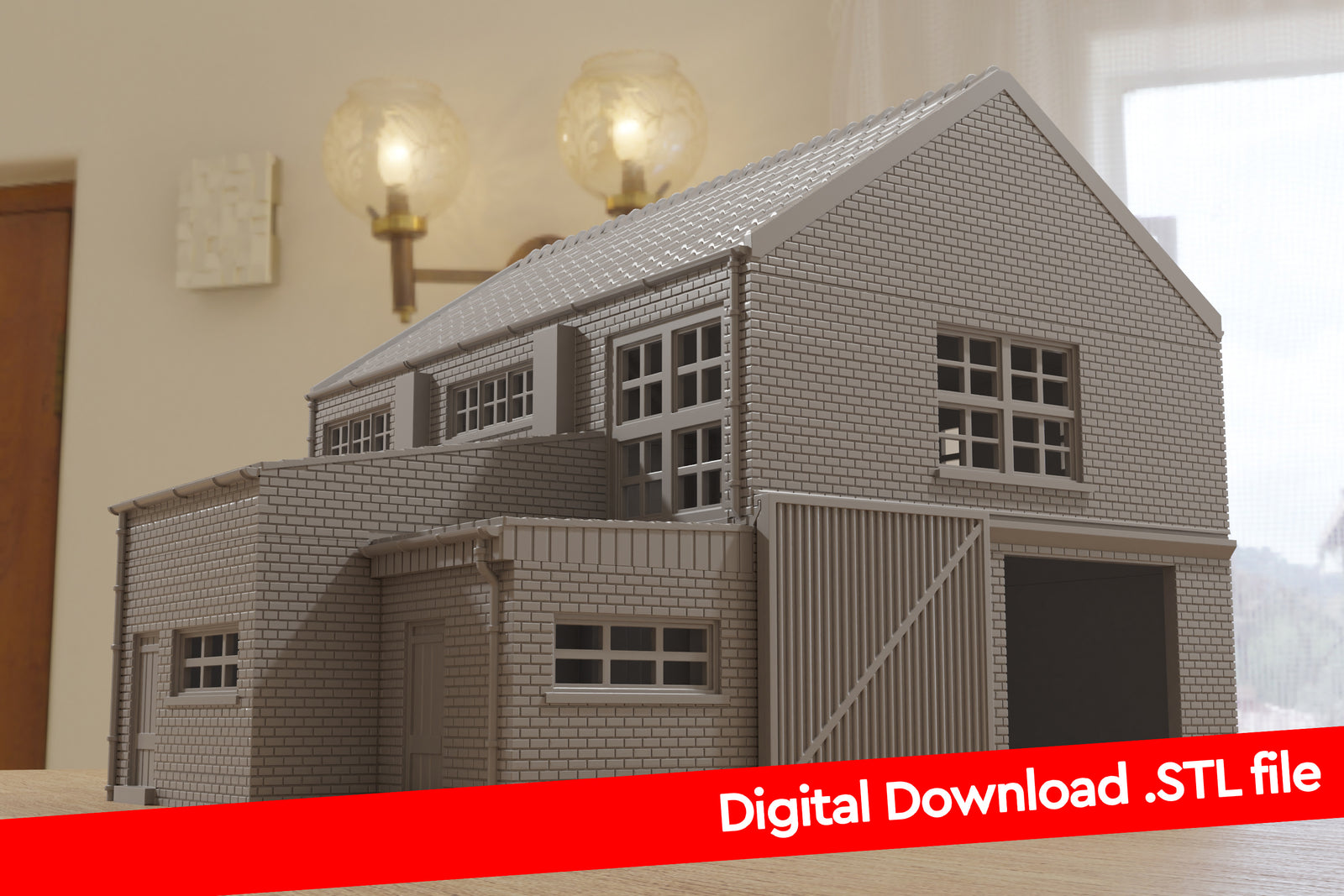 Factory Large - Digital Download .STL Files for 3D Printing