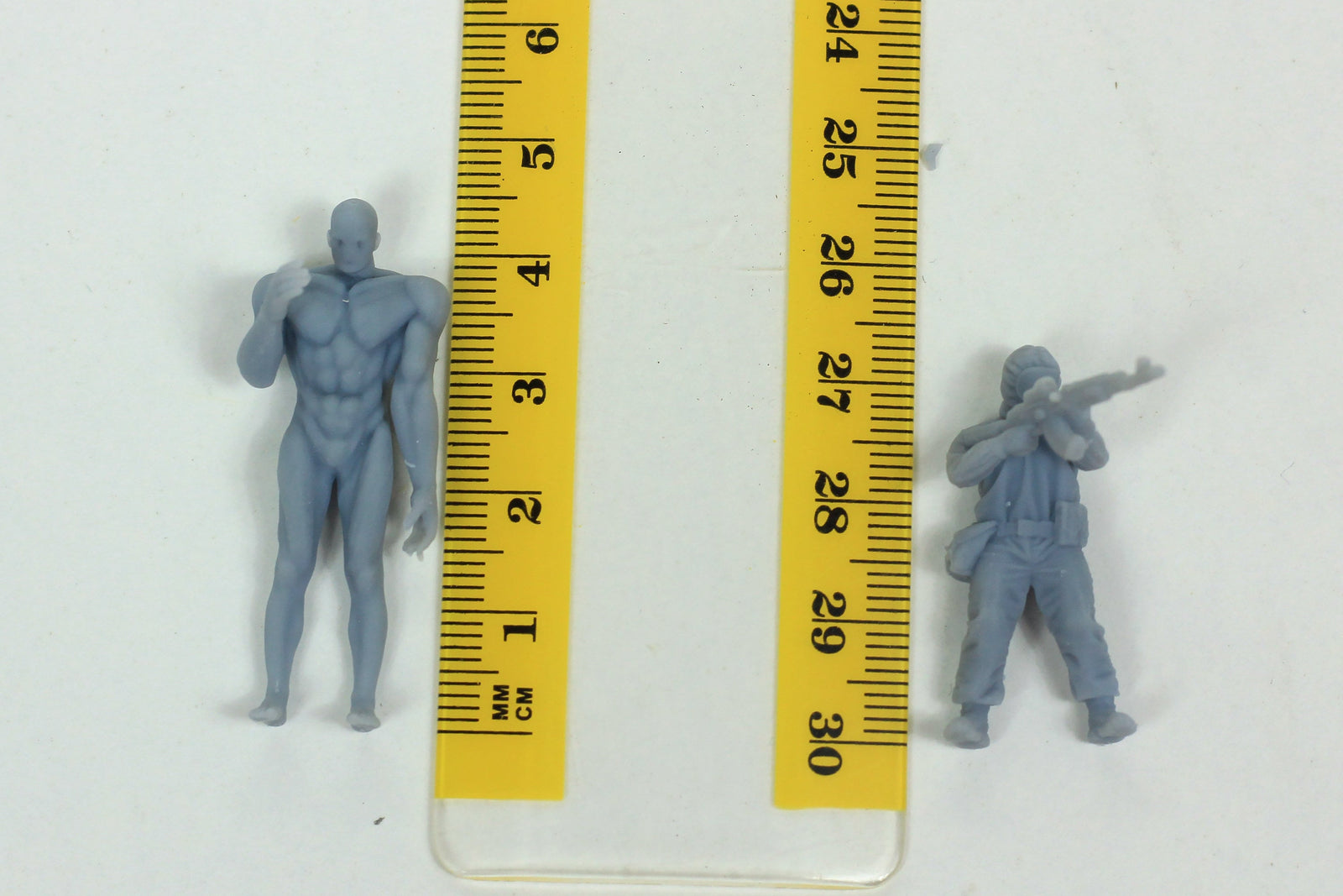 Mutant with two Hazmat Soldiers - 28mm / 32mm ZONA ALFA - Modern Warga