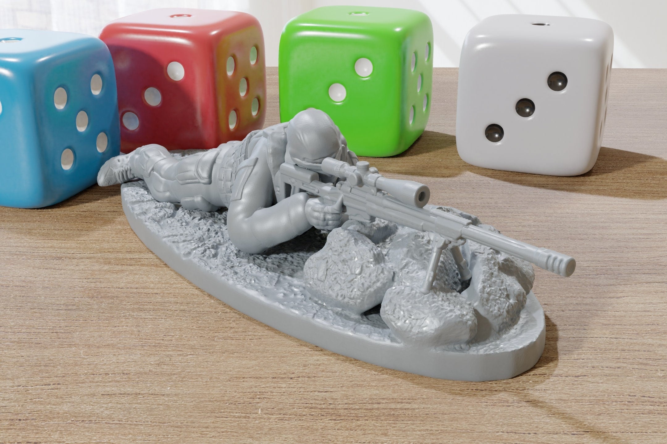 Russian PMC Sniper - Modern Wargaming Miniatures for Tabletop RPG - 20