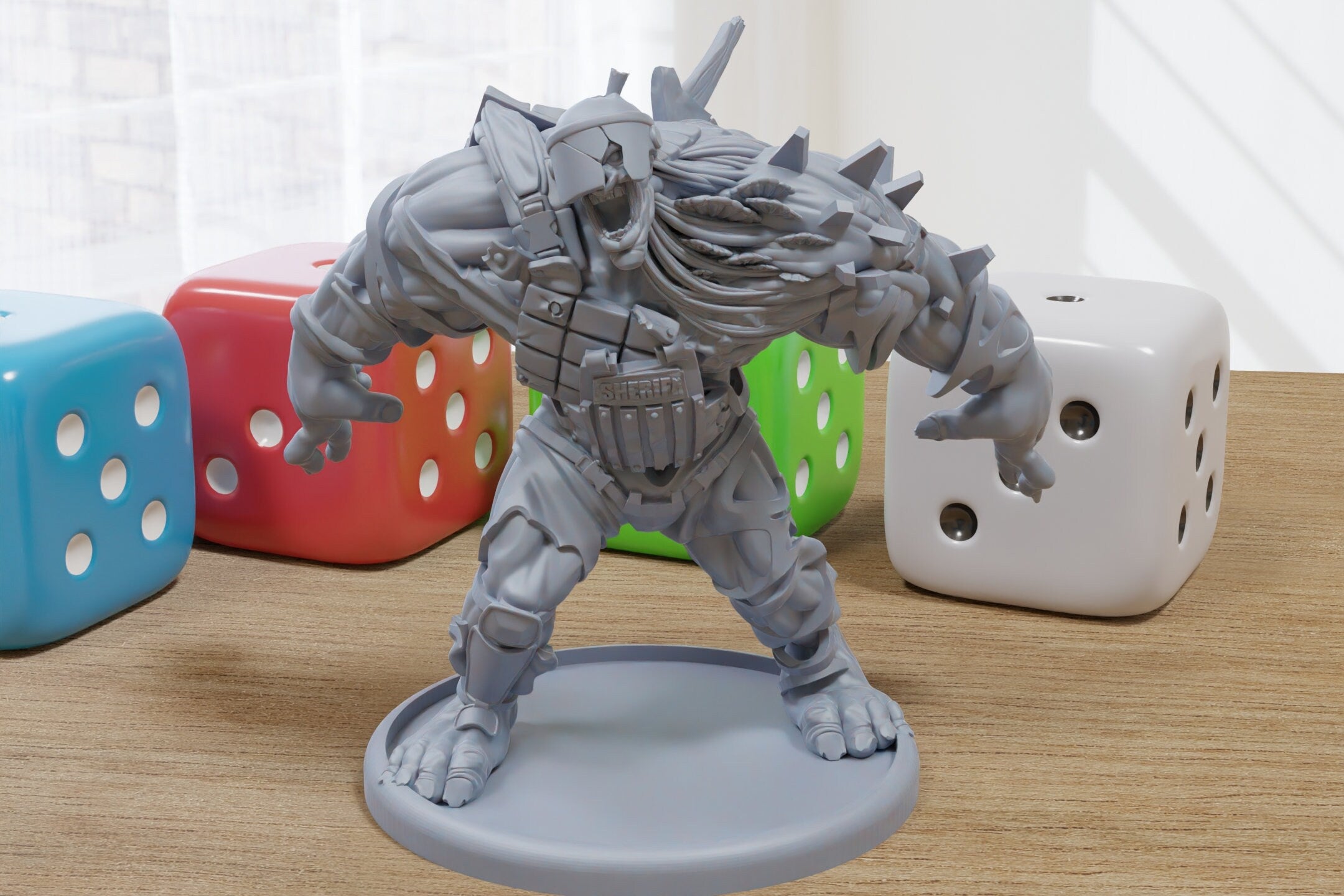 The Abomination - 3D Printed Minifigures for Zombie Post Apocalyptic M