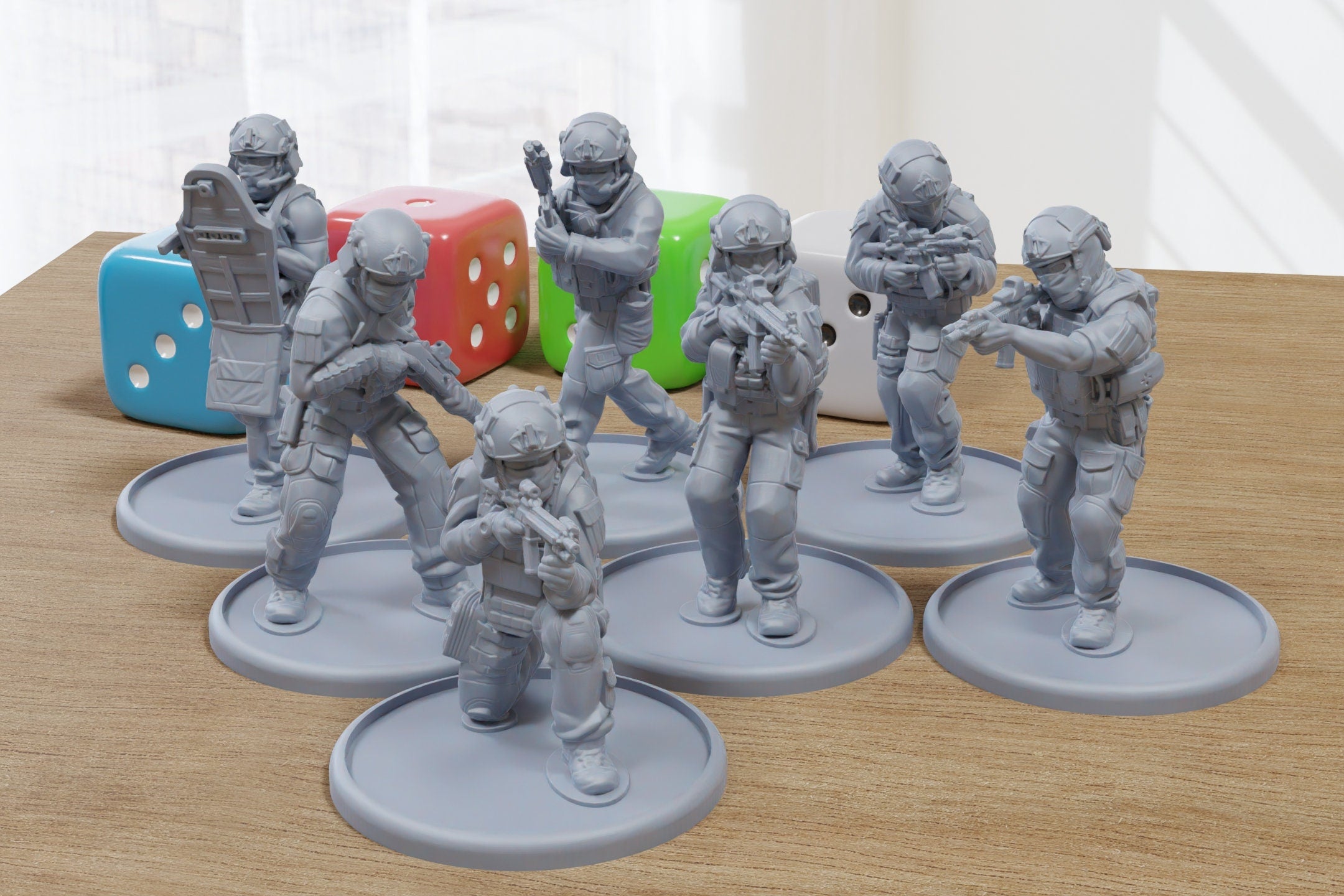 French Special Forces - Modern Wargaming Miniatures for Tabletop RPG
